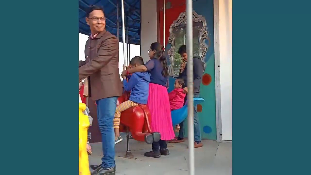 Cute Baby Riding on Horse Rider in Baby Park || 2020 - YouTube