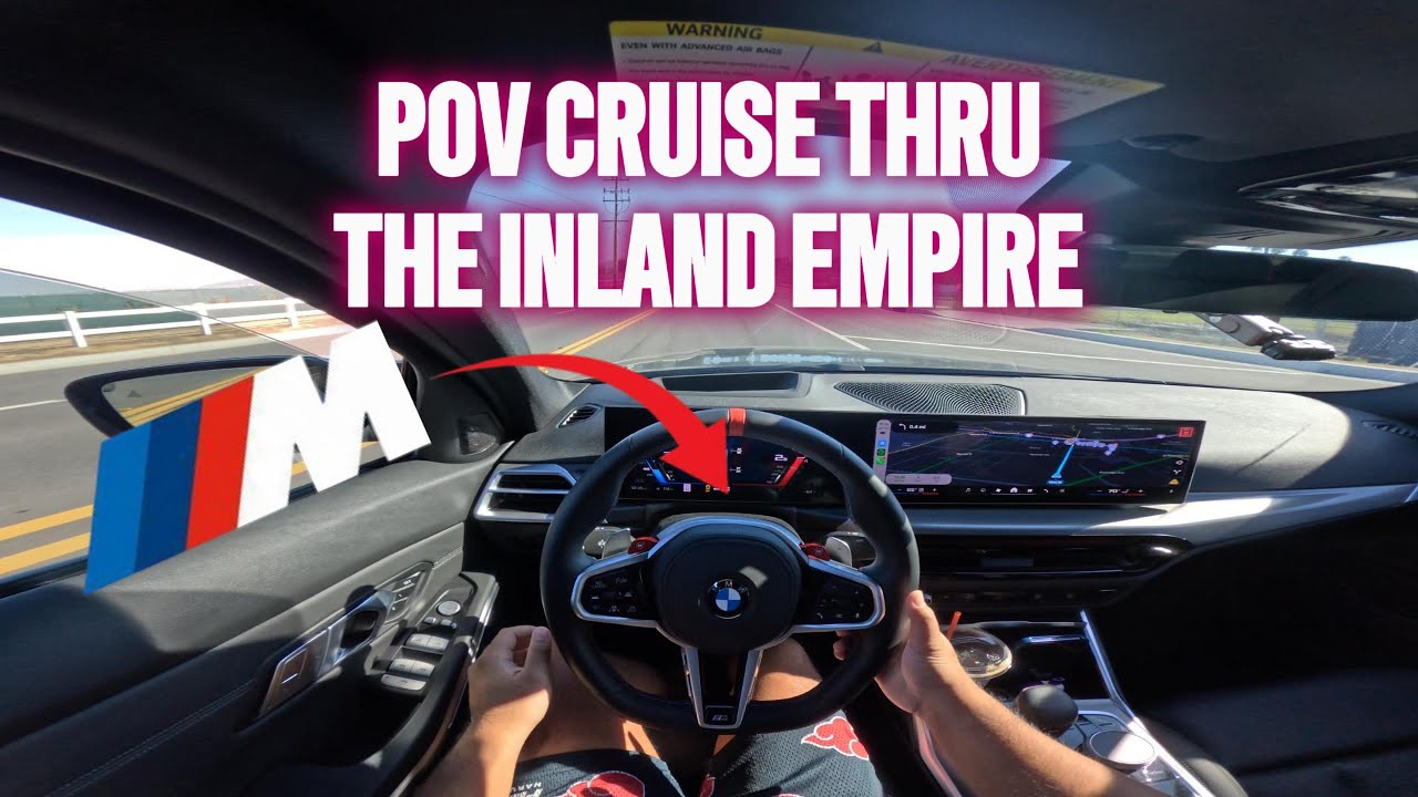 I-15 Inland Empire Cruise | POV Drive in the 2026 G80 M3 Competition ...