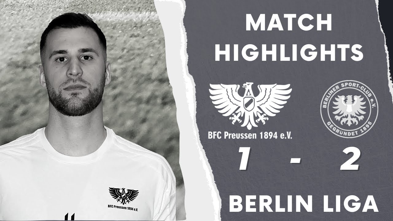 BFC Preussen - Berliner SC HIGHLIGHTS | 25. Spieltag BERLIN LIGA | BFC ...