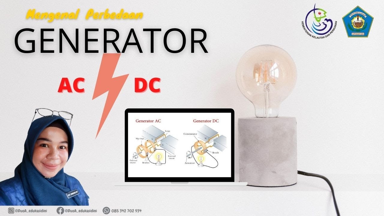 Sudah tahu perbedaan Generator AC dan DC? - YouTube