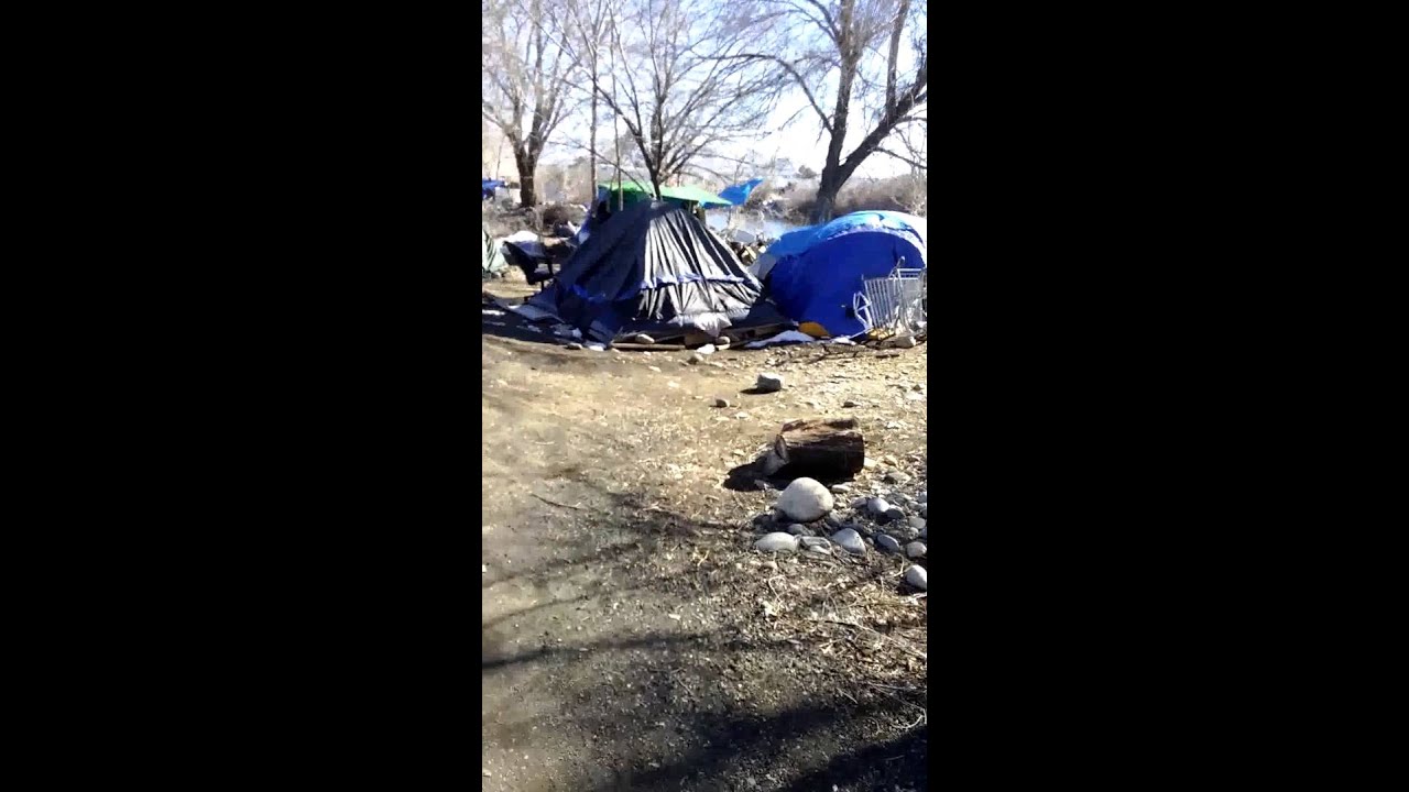 Homeless camps Reno Nv. - YouTube
