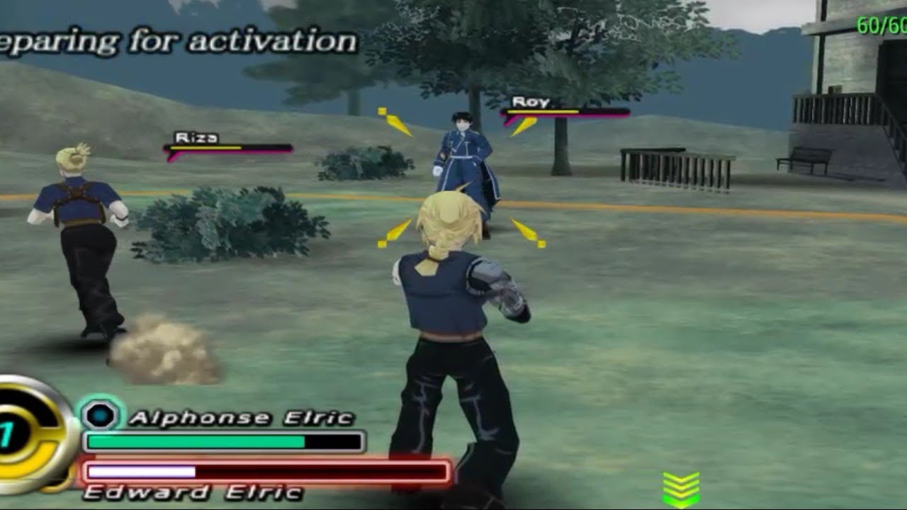 full metal alchemist brotherhood psp gameplay | link download ...