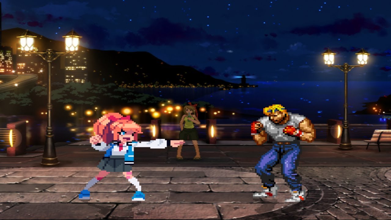 ADD004 MUGEN: Blossomko (Me) Vs Axel Stone (Dick Buckus, AI patched ...