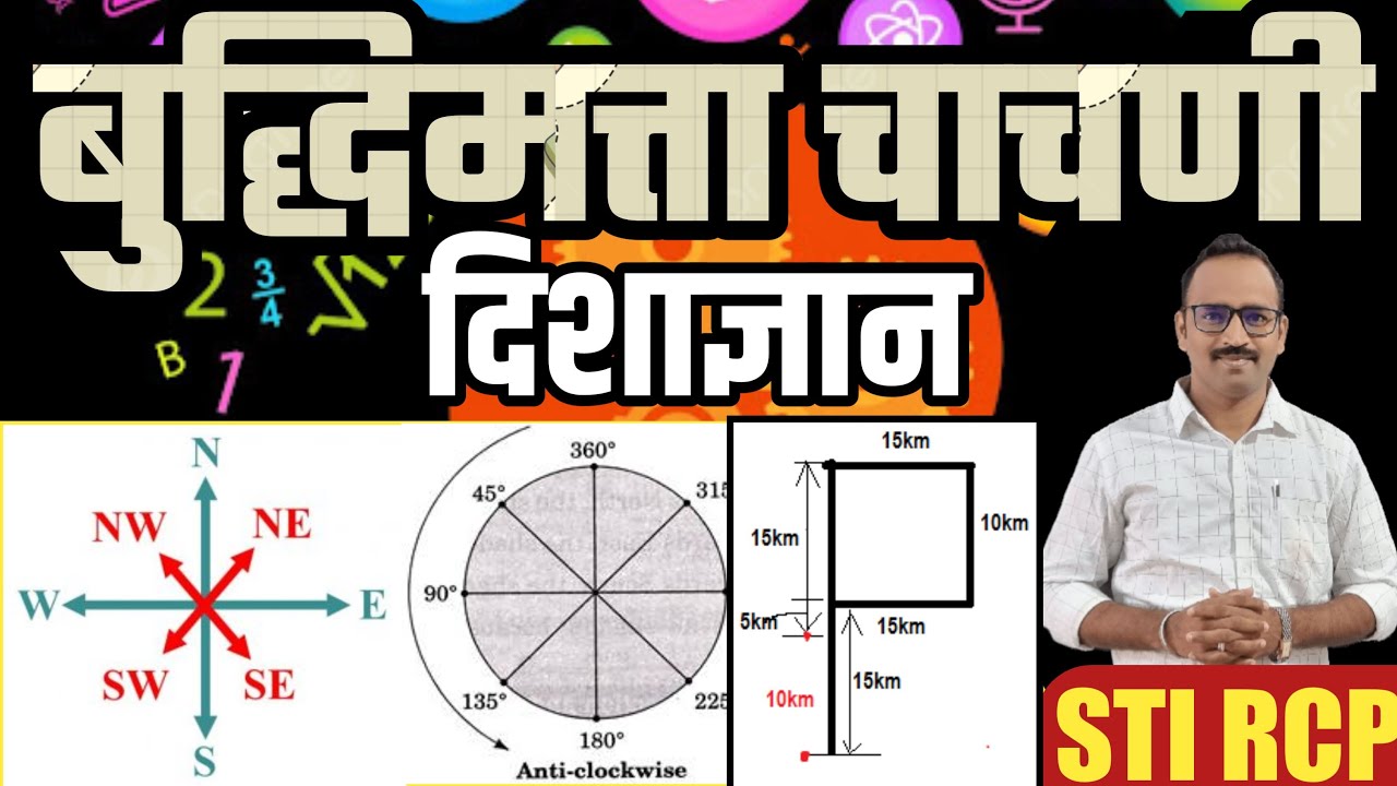 दिशाज्ञान/Pyramid सर्व टाईपचे प्रश्न | Reasoning Tricks/ Direction ...