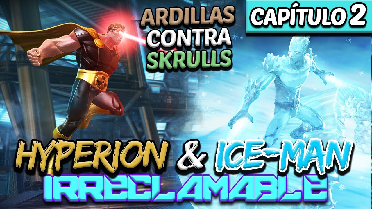 HYPERION & ICE-MAN (Irreclamable) | Ardillas Contra Skrulls - Marvel ...