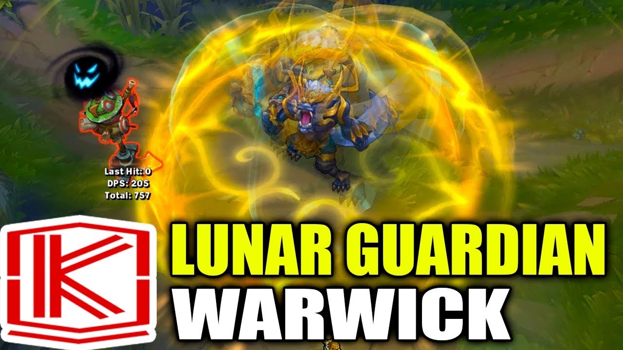 LUNAR GUARDIAN WARWICK SKIN SPOTLIGHT - League of Legends - YouTube