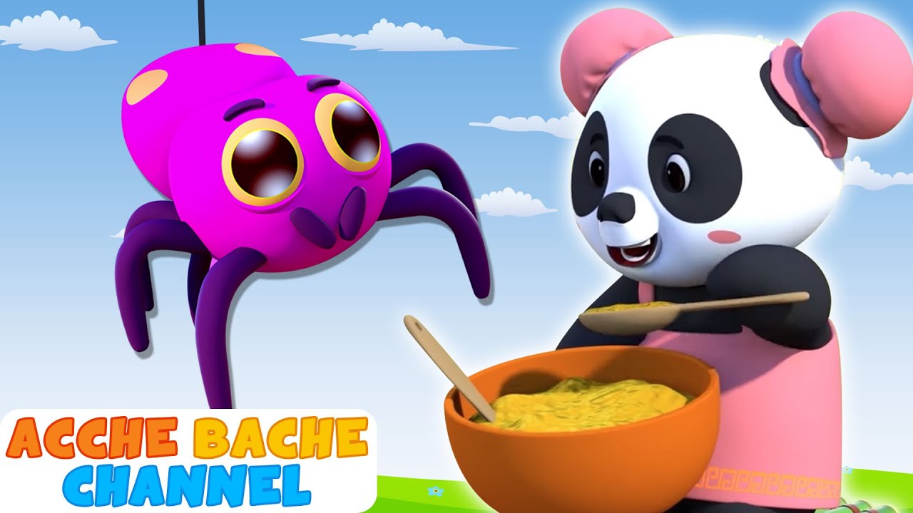 Little Miss Muffet And More Hindi rhymes for children | Acche Bache ...