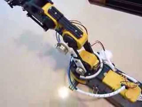 OWI robotic arm position sensor - YouTube