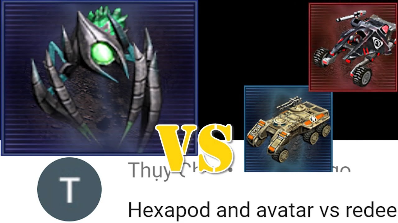 Scrin Ravager vs Nod Raider Buggy + GDI APC - YouTube