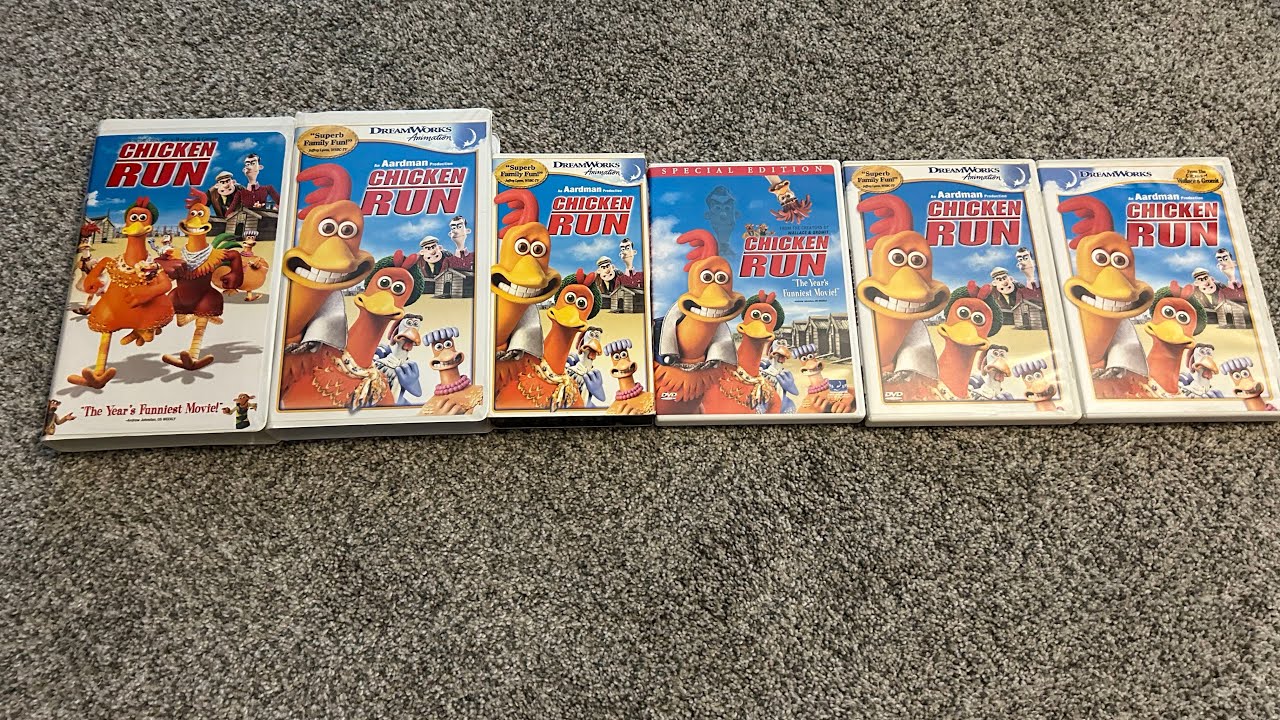 Comparison Video For Chicken Run (2000): Early 25th Anniversary Edition ...
