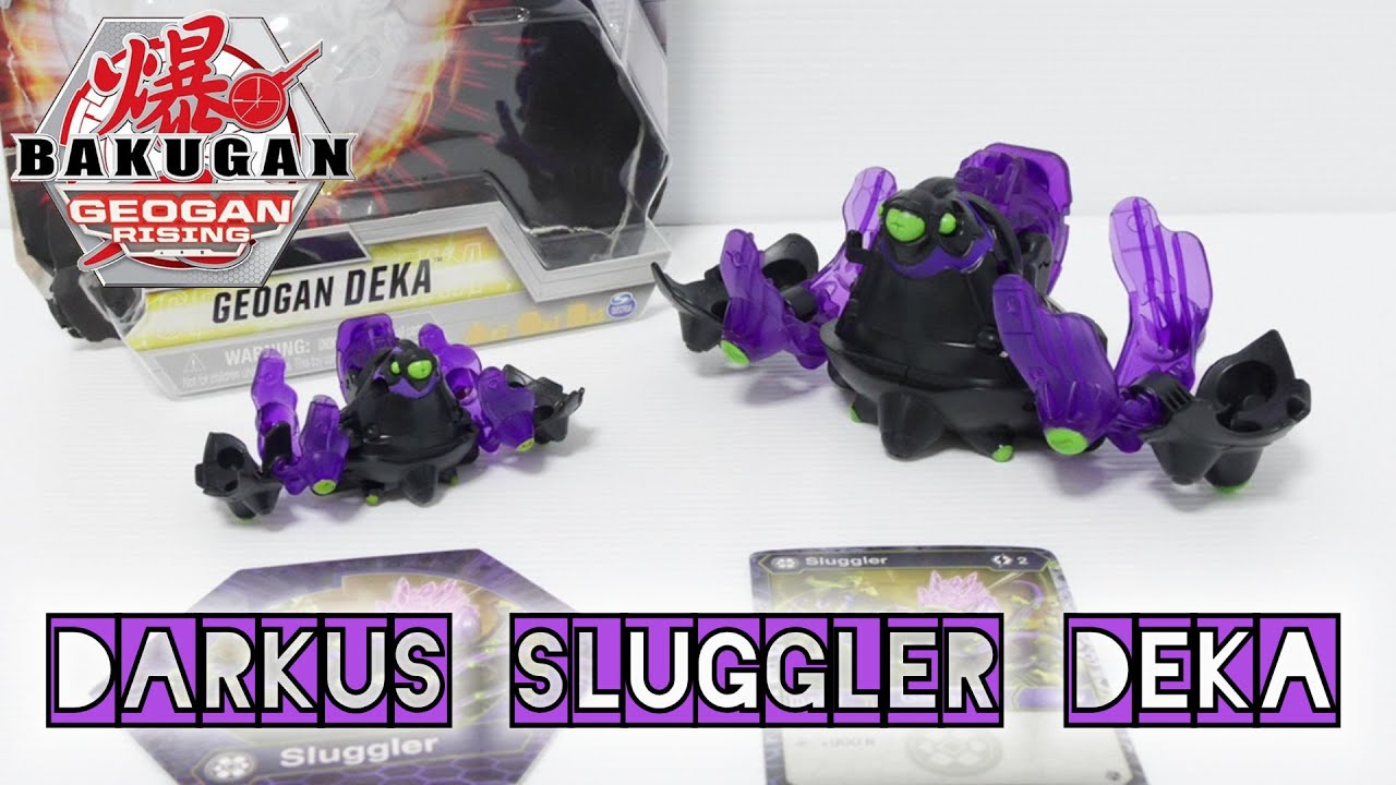 DARKUS SLUGGLER GEOGAN DEKA | Geogan Rising | BAKUGAN UNBOX - YouTube