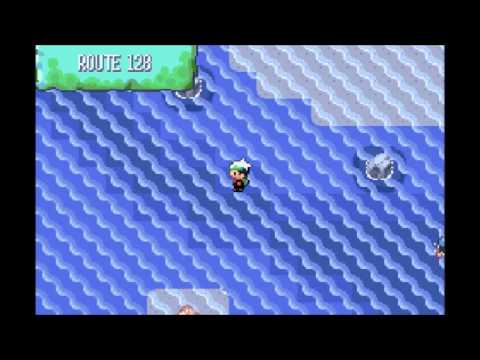 Walking on Water Glitch in Pokemon Ruby Sapphire Emerald - YouTube
