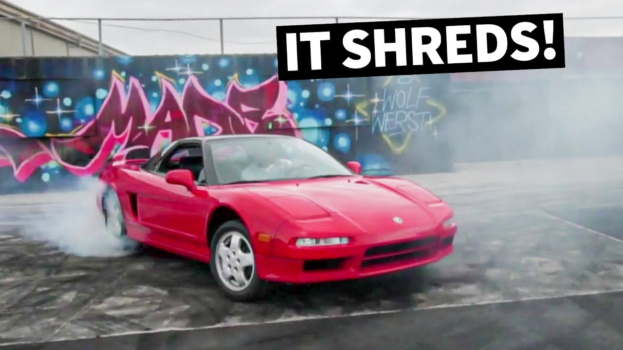 Our New NSX Gets a Proper Welcome to Tire Slayer Studios. But Who’s Car ...