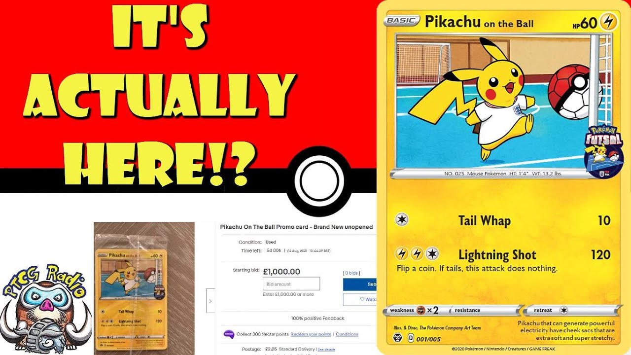 Pikachu on the Ball is REAL and is FINALLY Coming Out! (Pokémon TCG ...