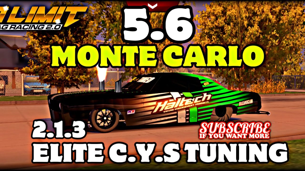 Monte Carlo Tune! No Limit 2. #nolimitdragracing2 #djsaucepark - YouTube