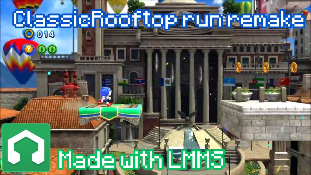 Sonic Generations - Classic Rooftop run remake | LMMS - YouTube