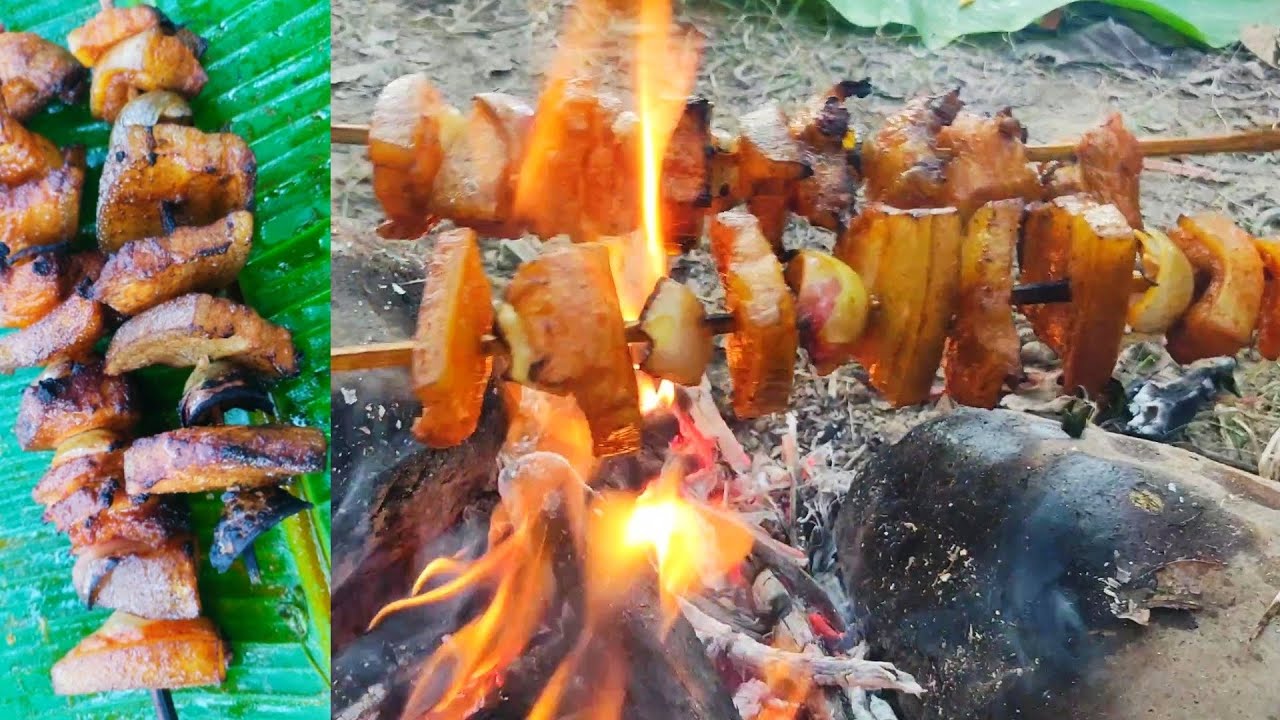 Mukbang Roasted Pork Recipe | Yummy Pork Roast Recipe | Pork Stick ...