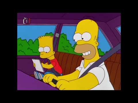 Simpsonovi - Bart kreslí komiks