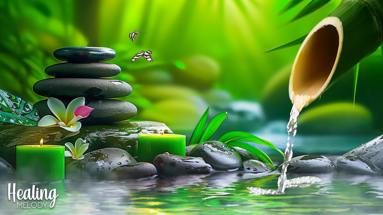 Soothing Relaxation 🌿 Relaxing Music & Water Sounds ~ Stop Overthinking ...