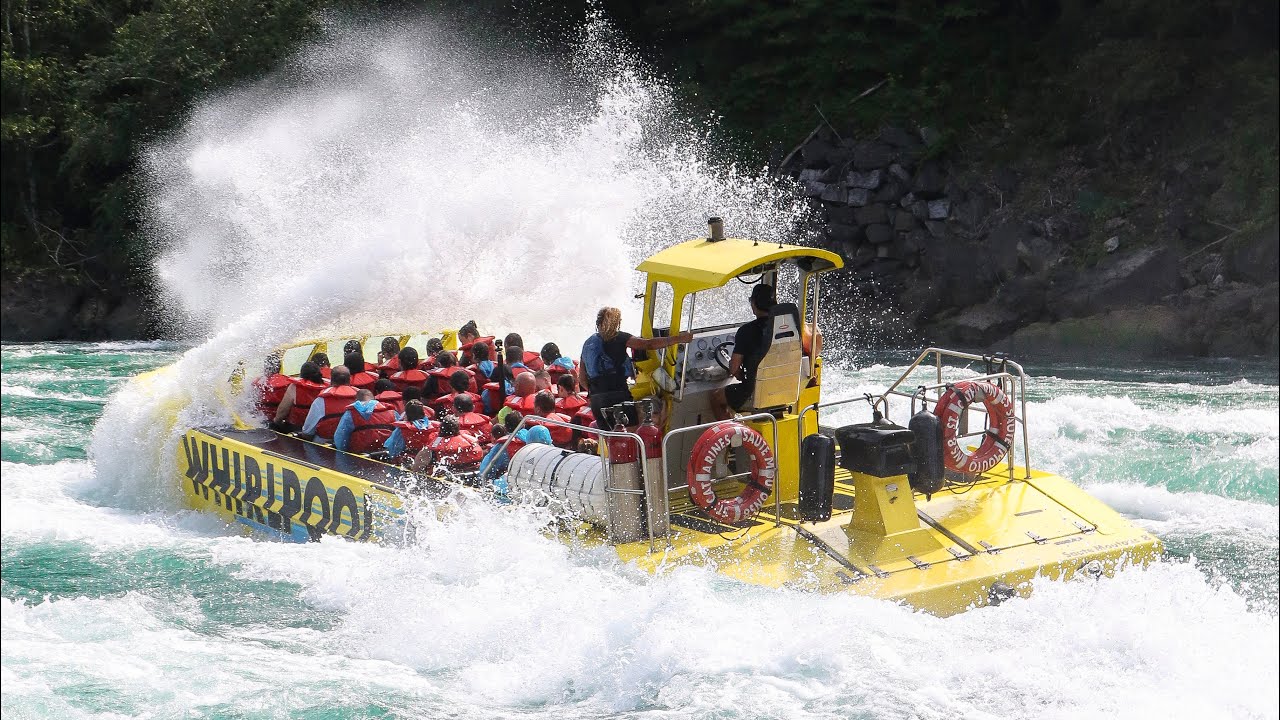 Niagara Falls Whirlpool Jet Boat Tour 🚤 - YouTube