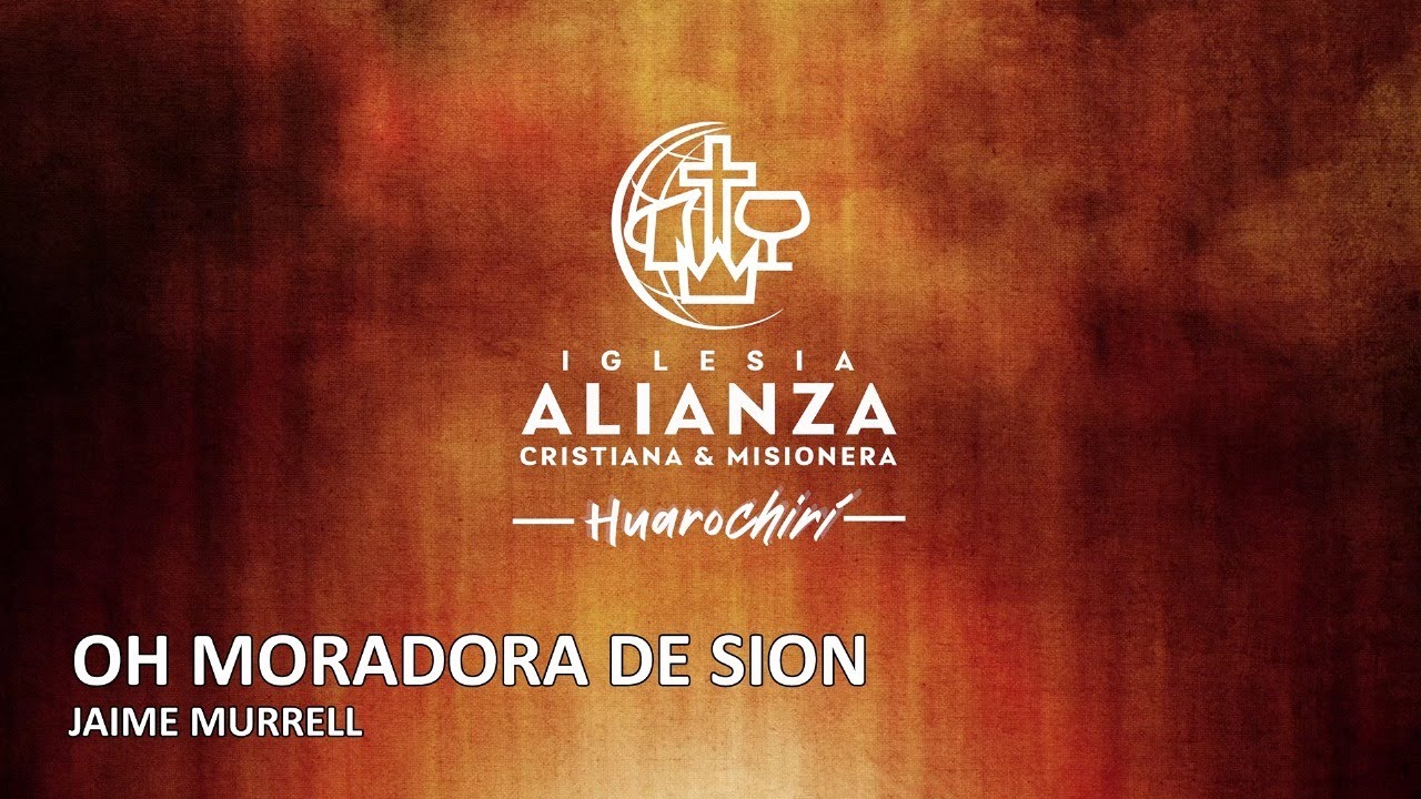 OH MORADORA DE SION - Jaime Murrell (Pista) - YouTube