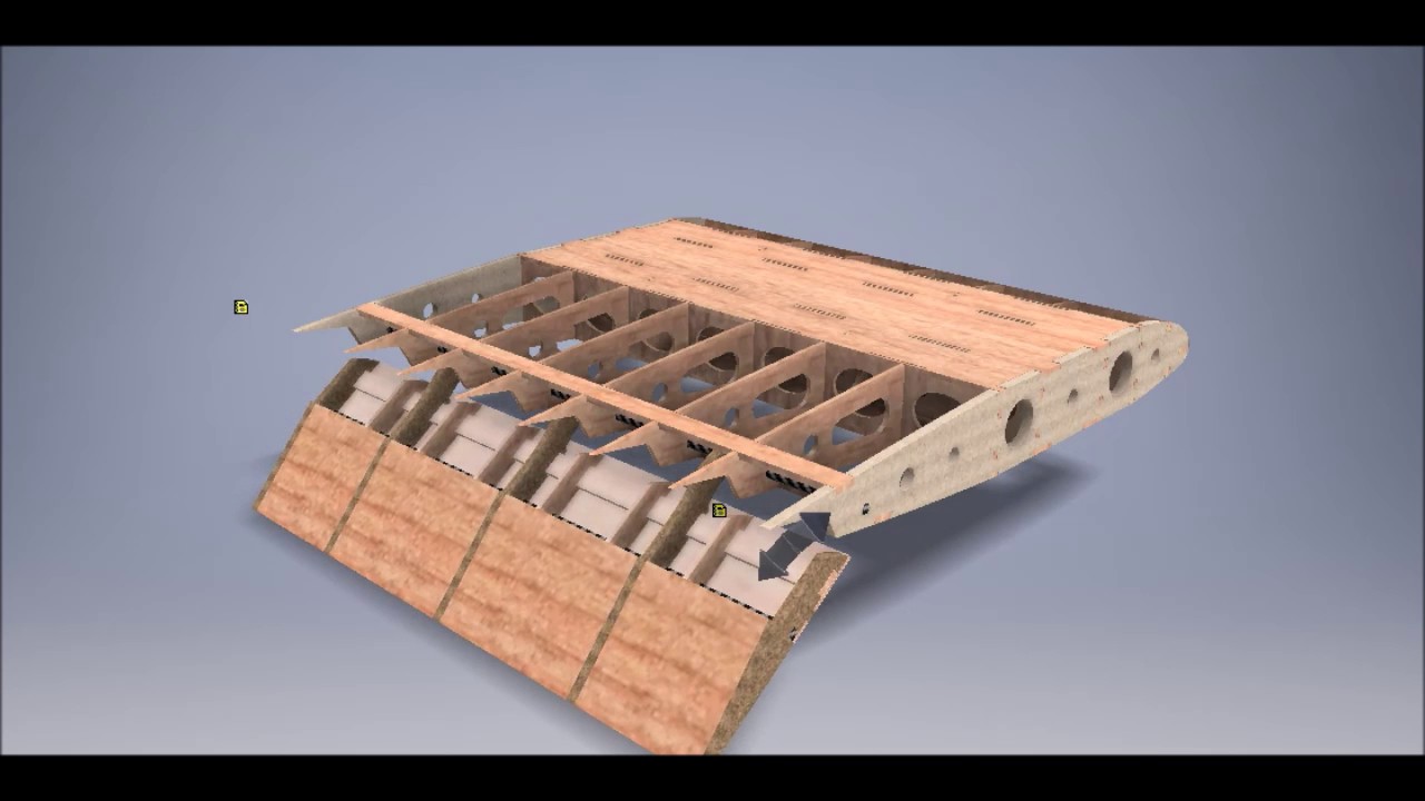 Wing Root Assembly Animation - YouTube