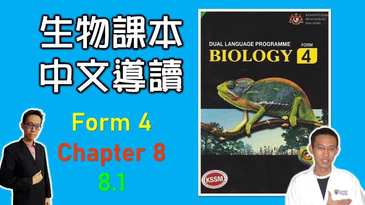 Biology Form 4 | Chap 8 | Types of Respiratory System (8.1) 中四課本導讀 | 中文 ...