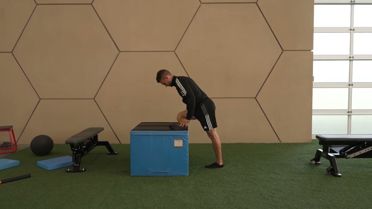 Table Glute Stretch - YouTube