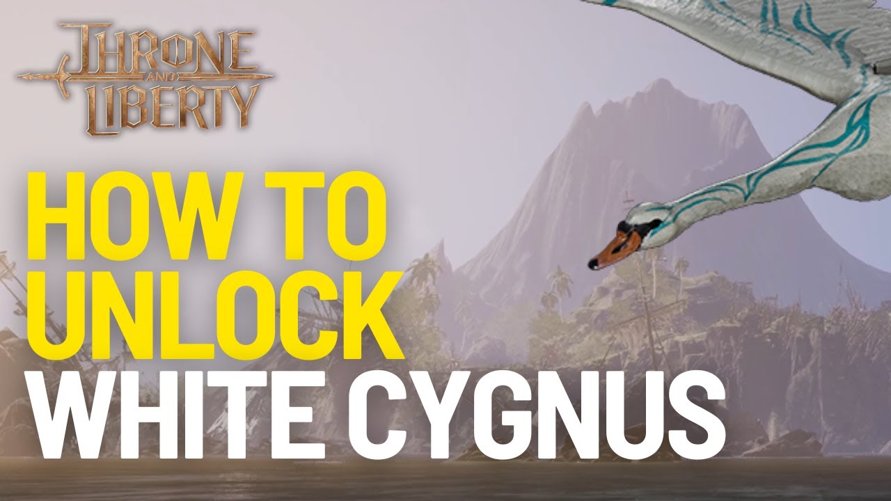 How To Unlock White Cygnus Morph - Throne and Liberty - YouTube