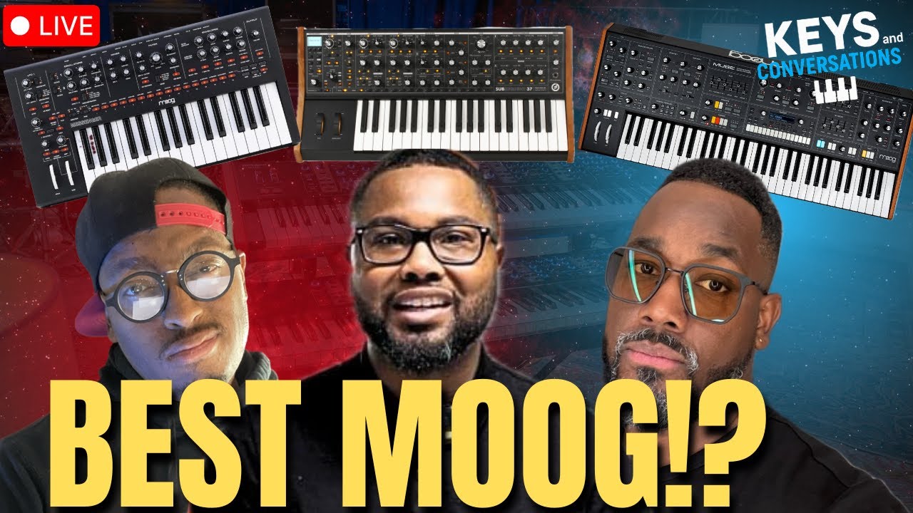 🔴LIVE: Muse to Messenger: What Moog is Up To in 2025! Keys ...
