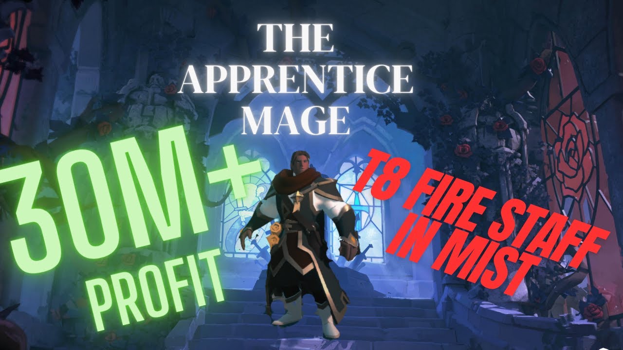 The Apprentice Mage | T8 FIRE STAFF | SOLO MIST | Albion Online - YouTube