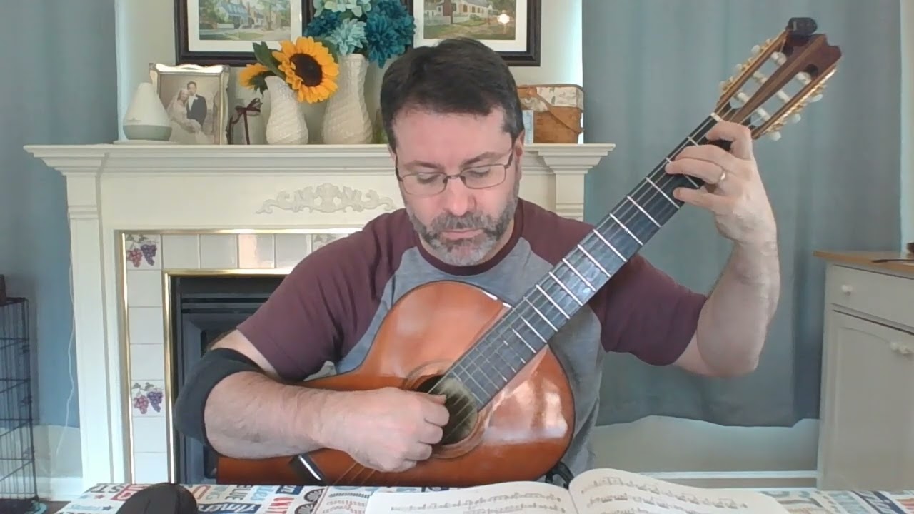 Summer of Sor Studies - Op 31 No 13 Andante - YouTube