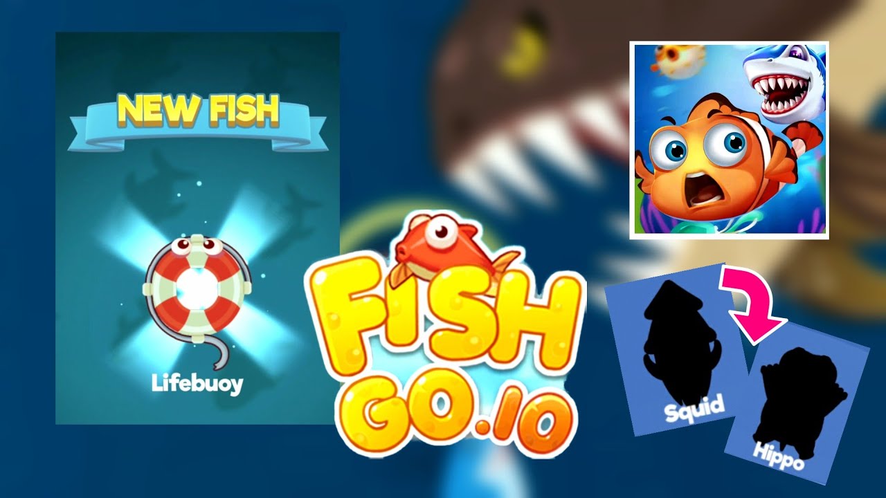 The Power of LIFEBUOY FISH? Fish Go.io New Content Update - YouTube