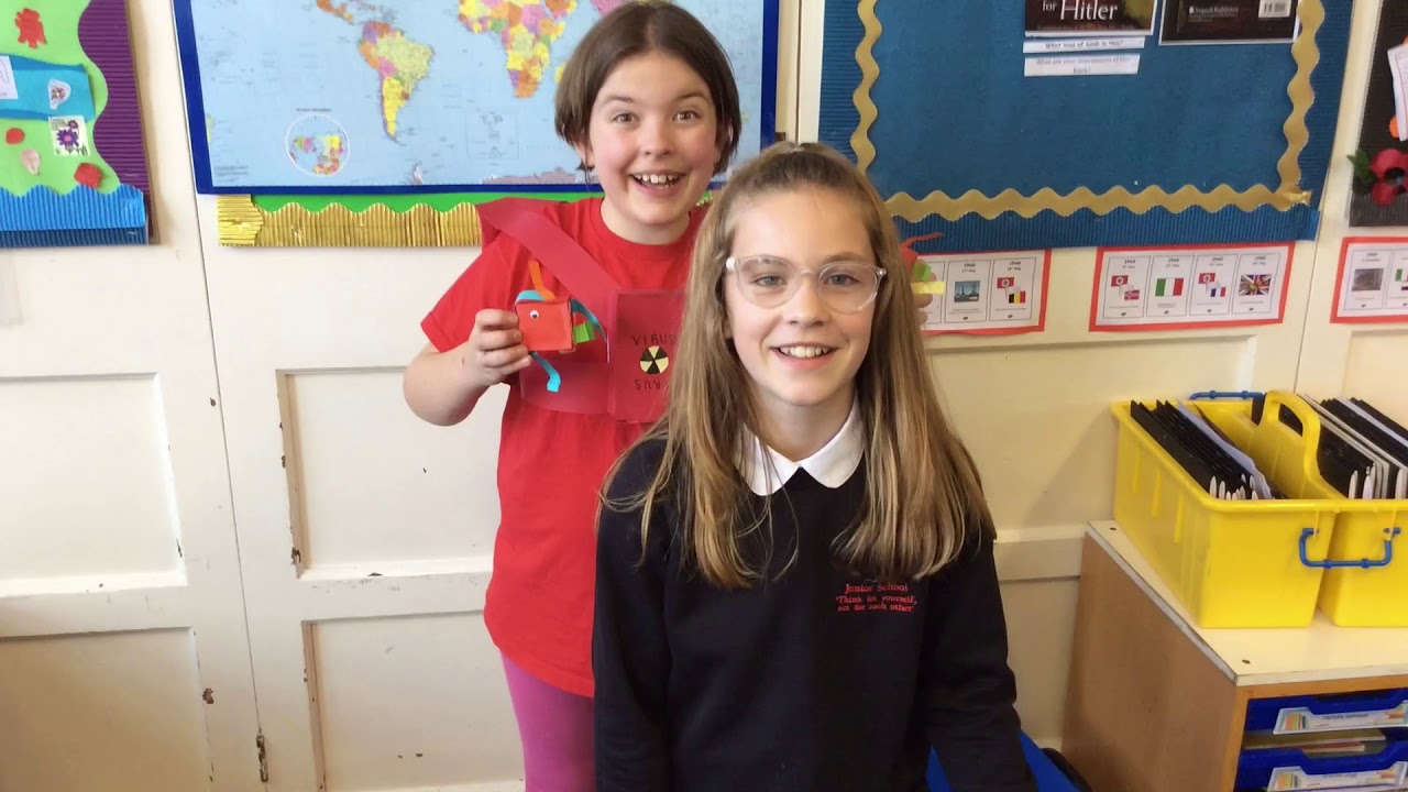 Bartley C of E Junior School promoting good hygiene. - YouTube