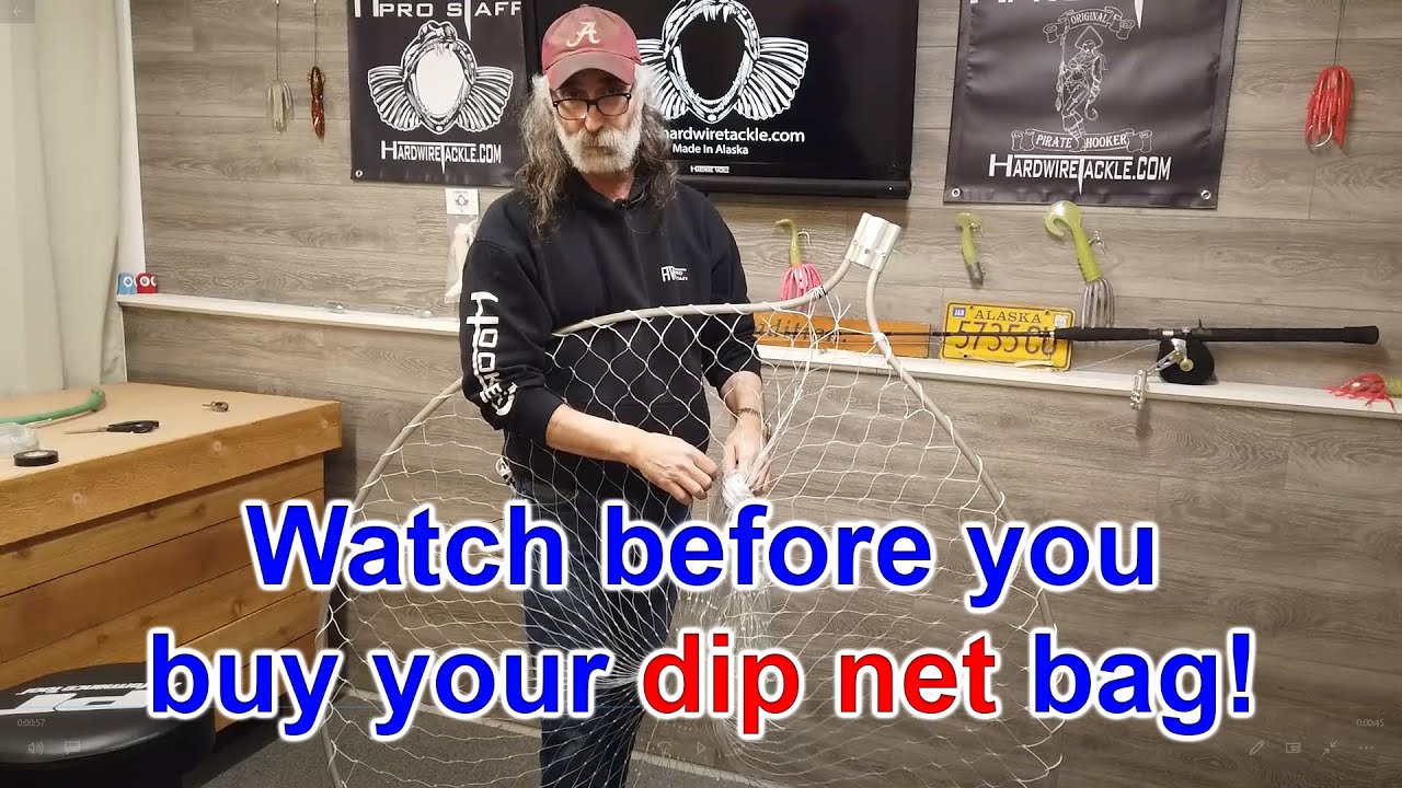 Different Dip Net Mesh Sizes - YouTube