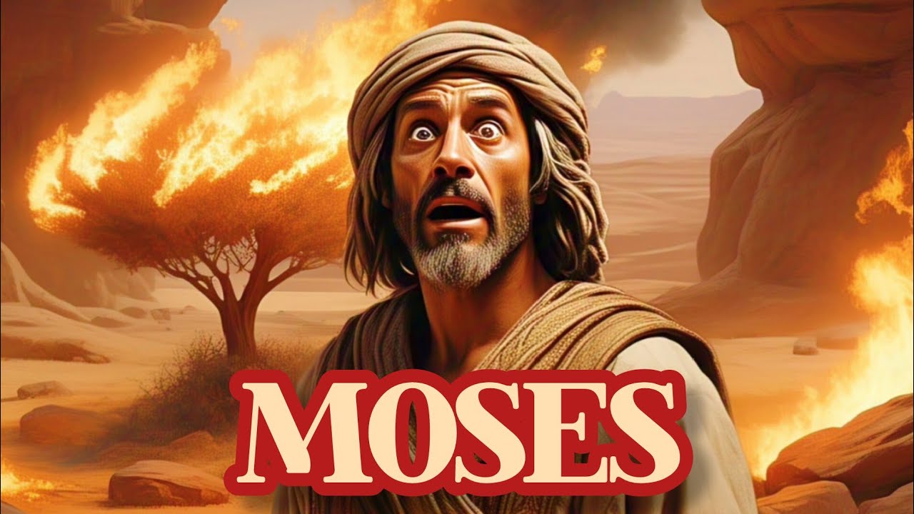 Moses and The Burning Bush: A Divine Encounter | AI Bible Movie Series ...