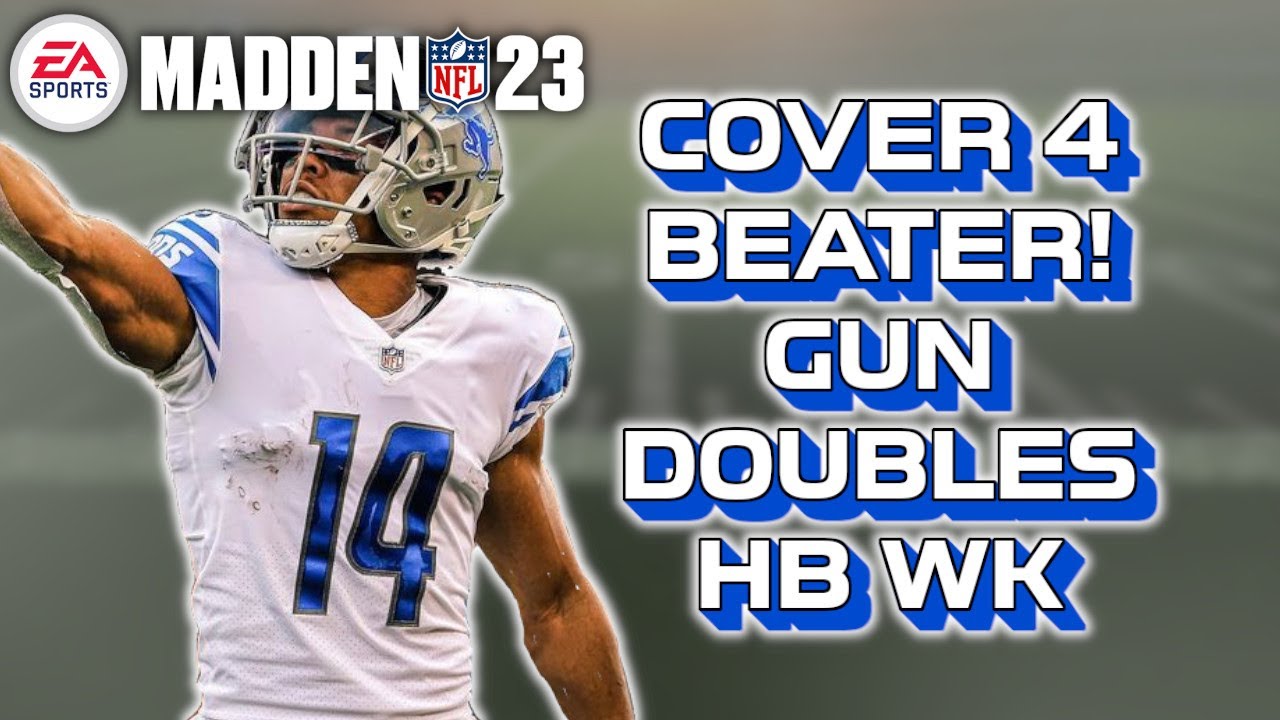 COVER 4 BEATER! - Gun doubles HB WK: HB Wheel - Madden 23 Tips - YouTube