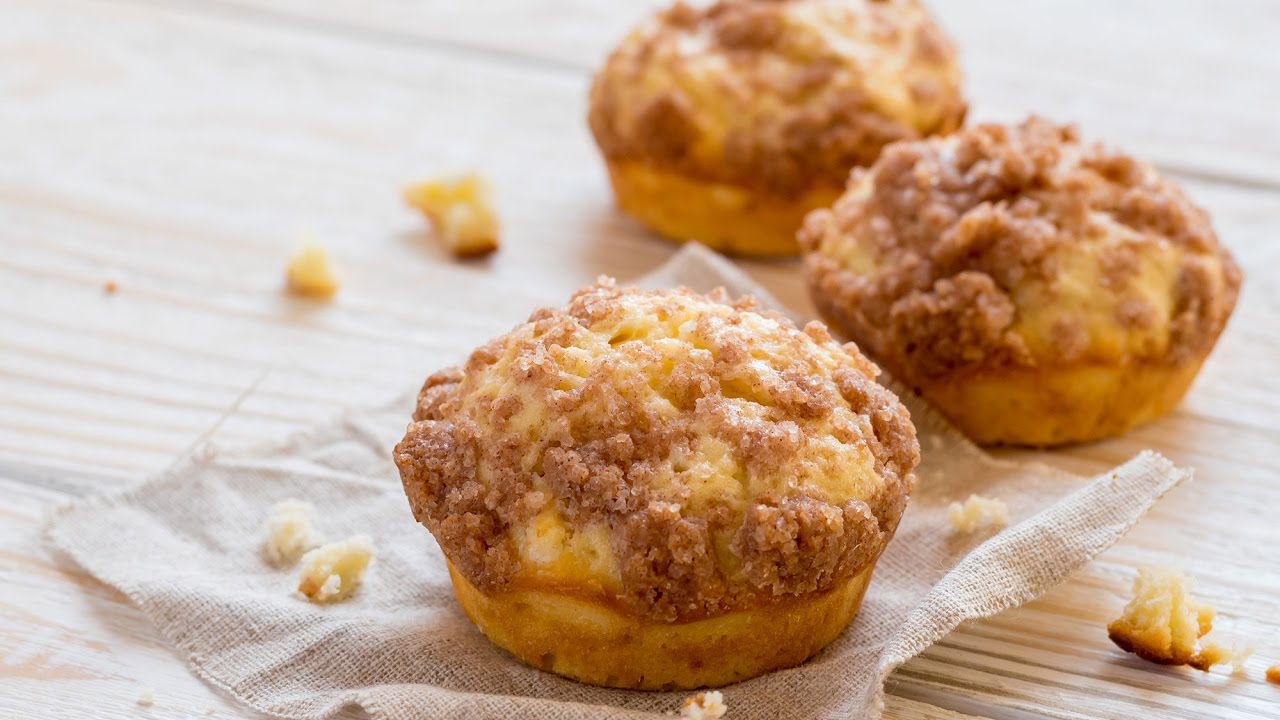 Mini Coffee Cake Muffins - YouTube