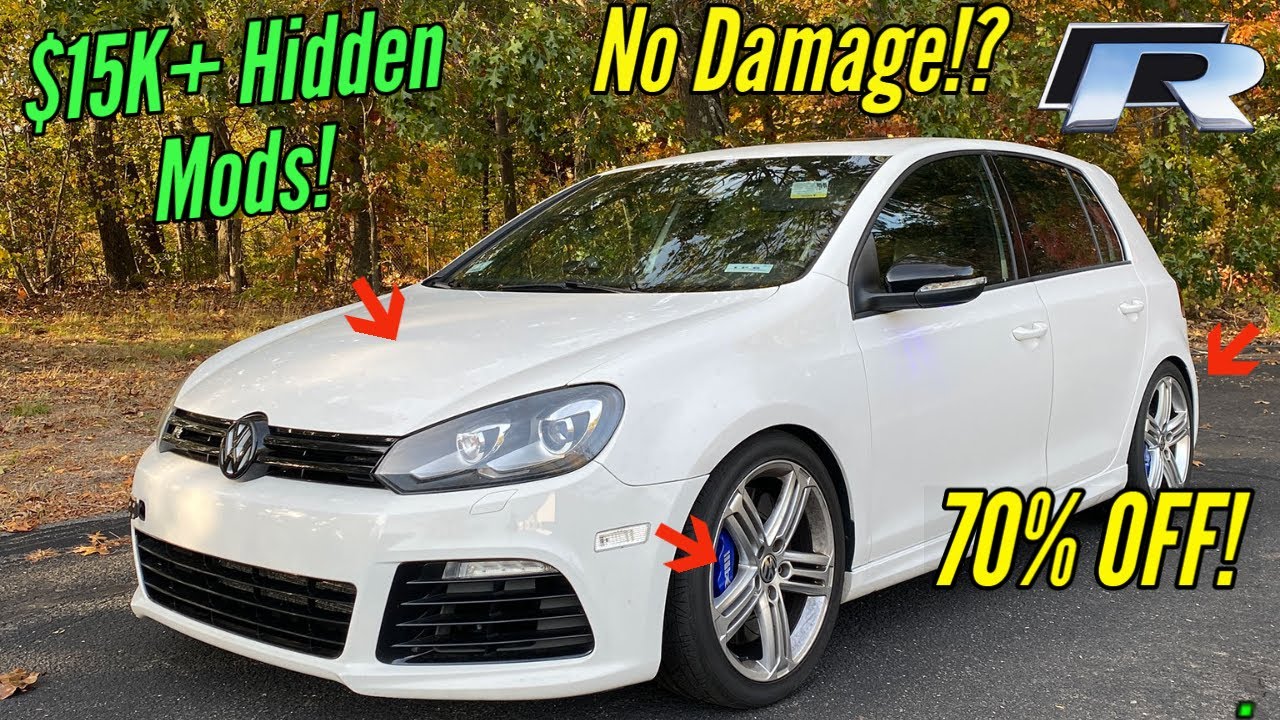 I Bought A Salvage 2012 Golf R MK6 from Copart and It came with No ...