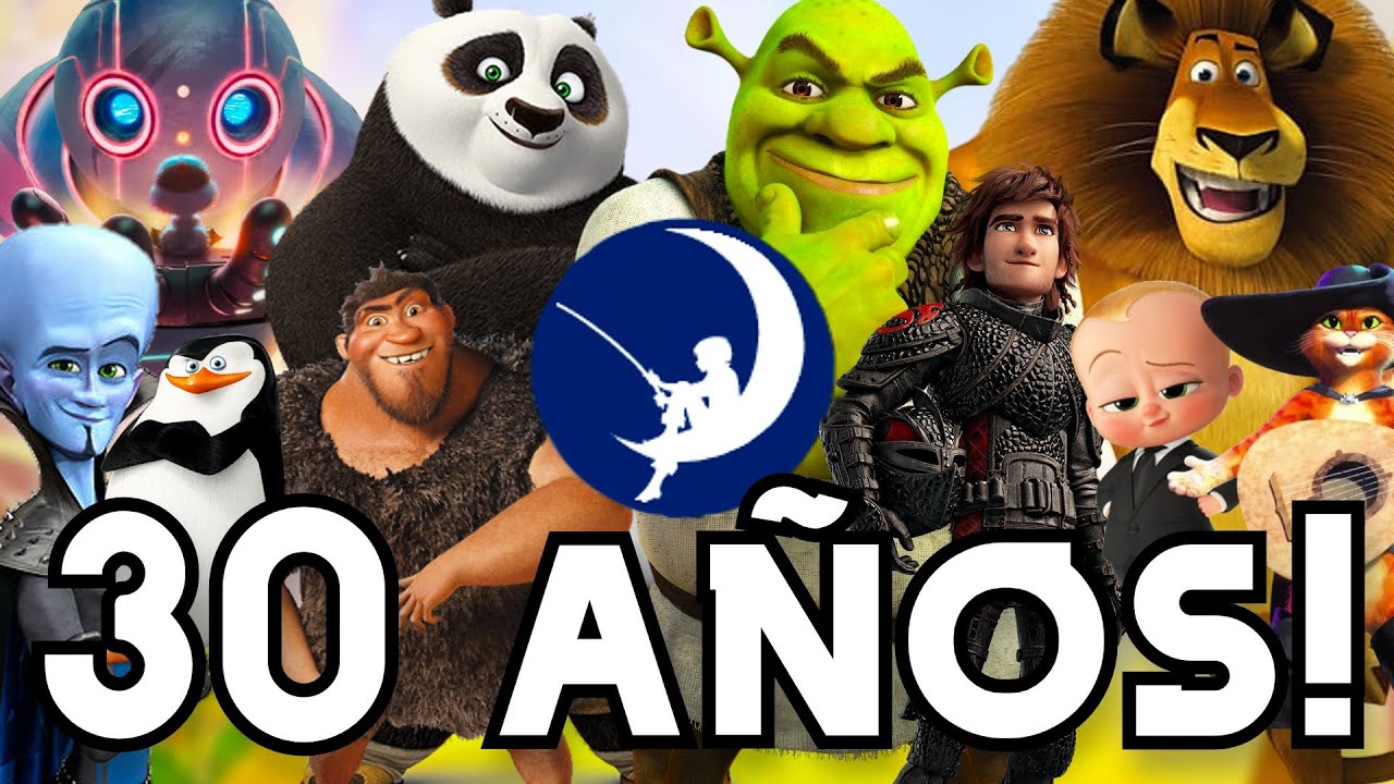 DREAMWORKS ANIMATION CUMPLE 30 AÑOS! - ANIVERSARIO y NUEVO RECORD de ...