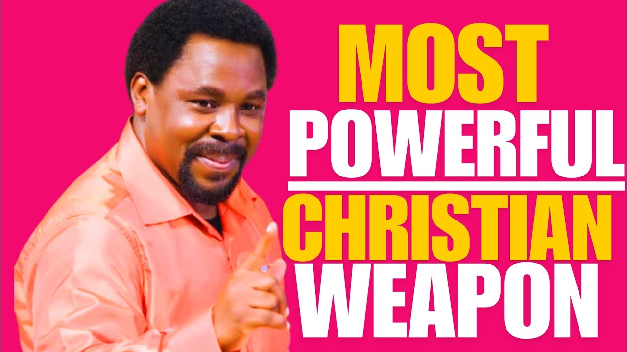 Most POWERFUL CHRISTIAN Weapon || Prophet TB.JOSHUA - YouTube
