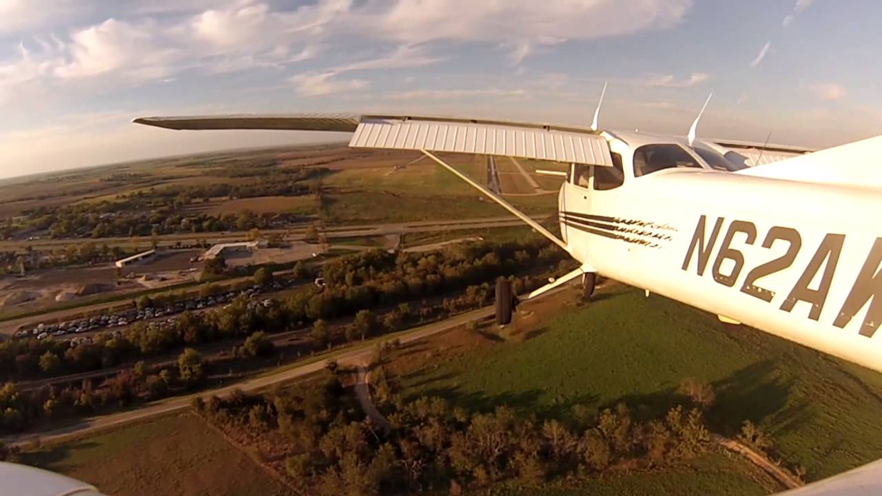 C172 GoPro - Touch and Go (Tail Mounted) - YouTube