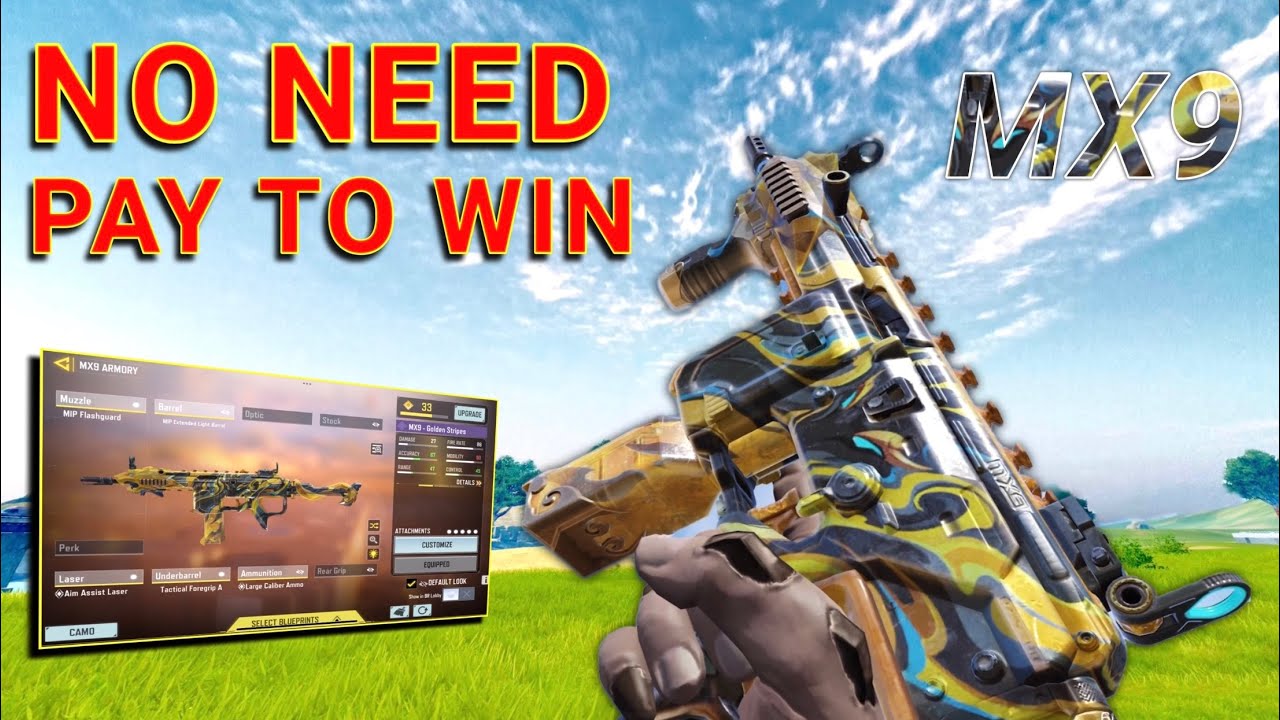 MX9 IS BACK IN SEASON 1 WITH MOST OVERPOWERED GUNSMITH | SOLO vs SQUAD | COD MOBILE - YouTube