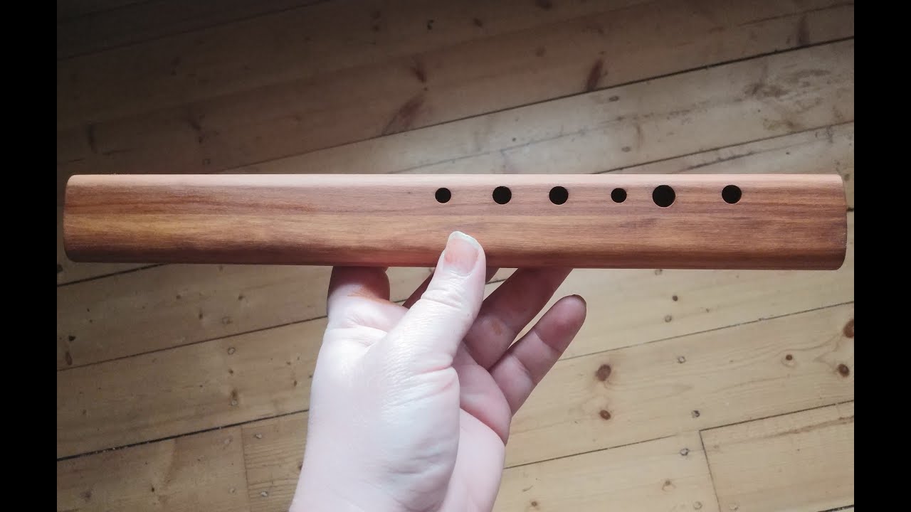 D Major Wooden Double Flute: Flutemaker: Hungarian Folk Music: Sound ...