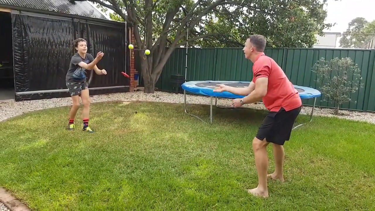 Tennis Ball Challenge - Bluearth At Home - Mini Movement #4 - YouTube