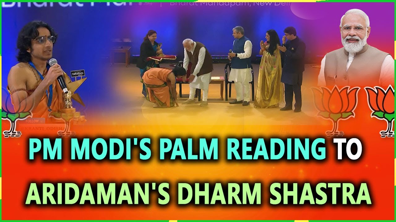 PM Modi's palm reading to Aridaman's Dharm Shastra || KRANTI ODISHA ...