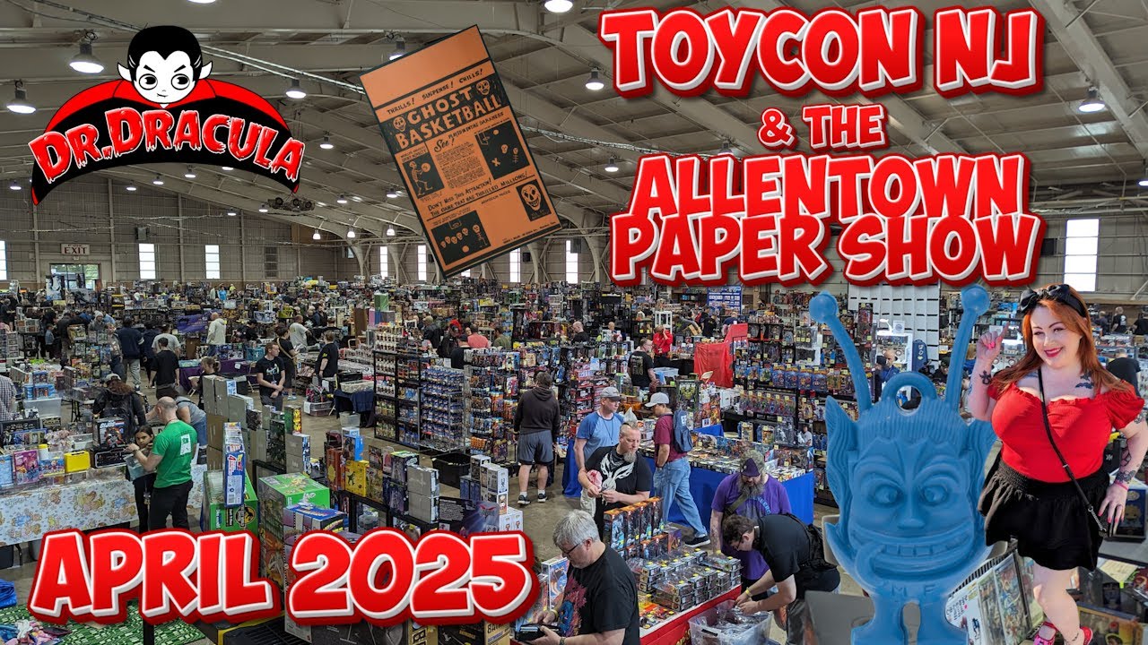 NEW JERSEY'S BIGGEST TOY SHOW & THE ALLENTOWN PAPER SHOW - YouTube
