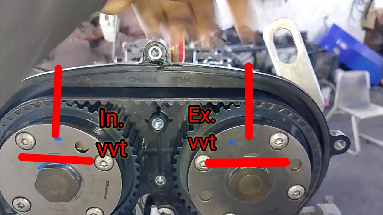 How to Align Timing Marks on a Changan CS95 #changancs95timing - YouTube