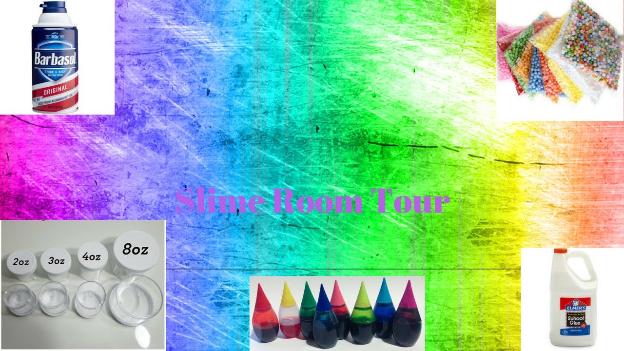 Slime Room Tour - YouTube