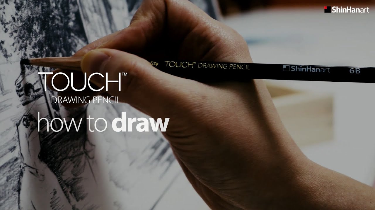 연필 소묘는 이렇게 하는 것 | How to draw: TOUCH Drawing Pencil - YouTube